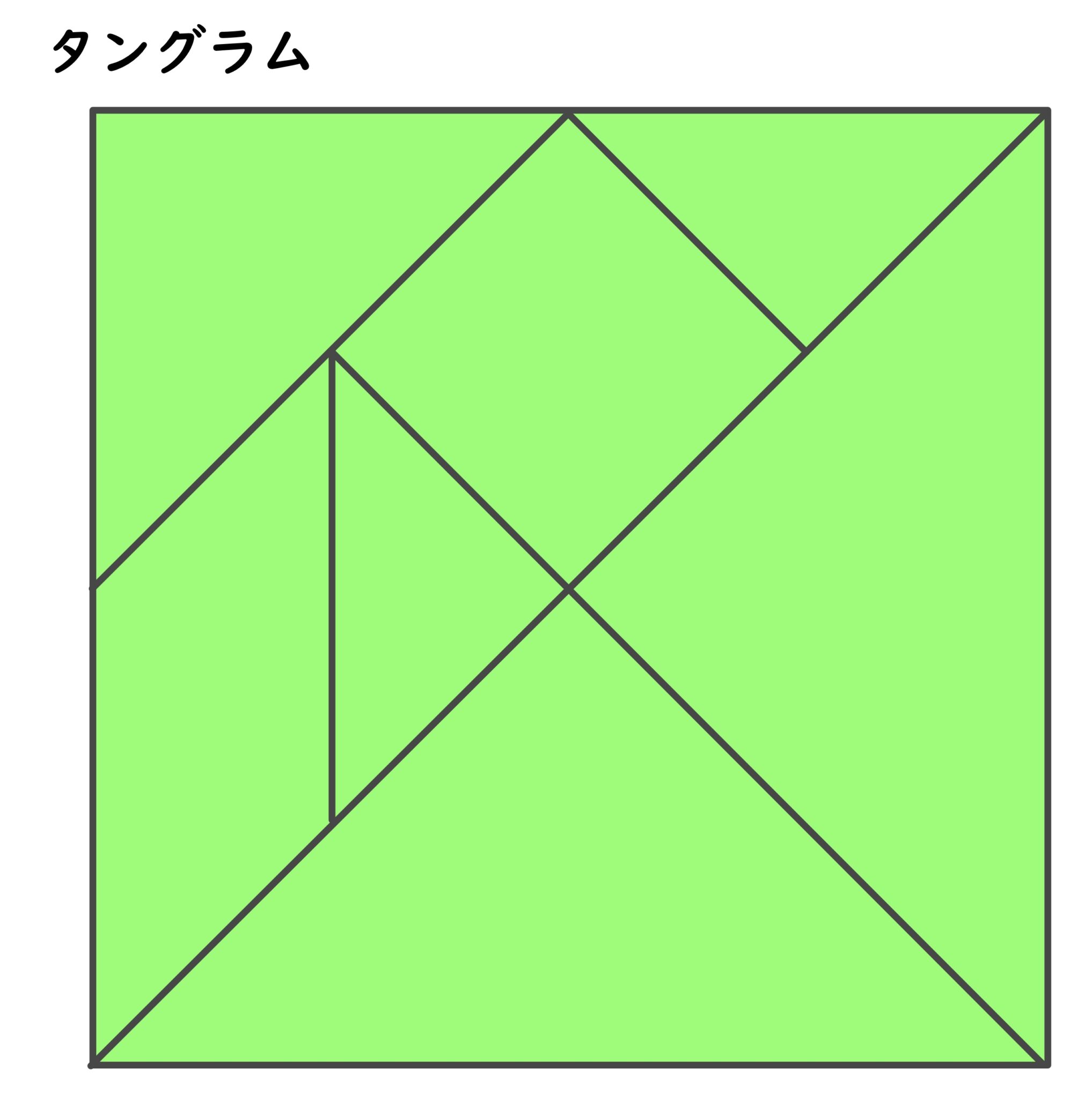 タングラムで図形の見方を養おう！ | ポコ次郎の算数診療所